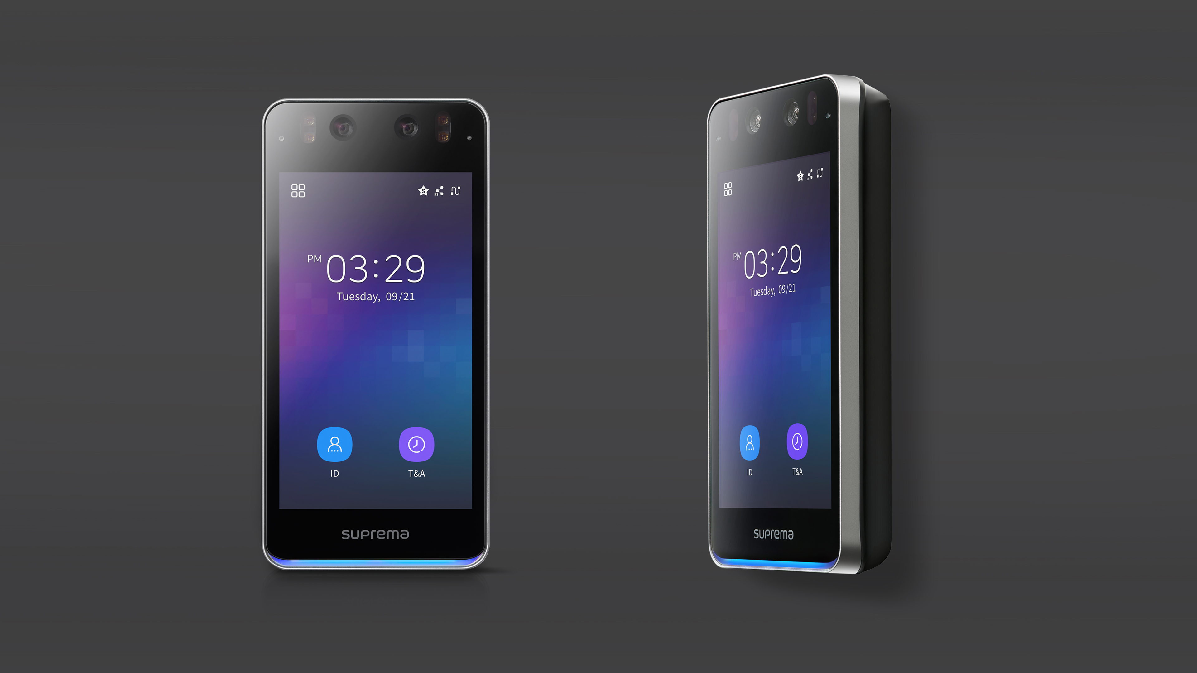 보안-출퇴근 확인 단말기